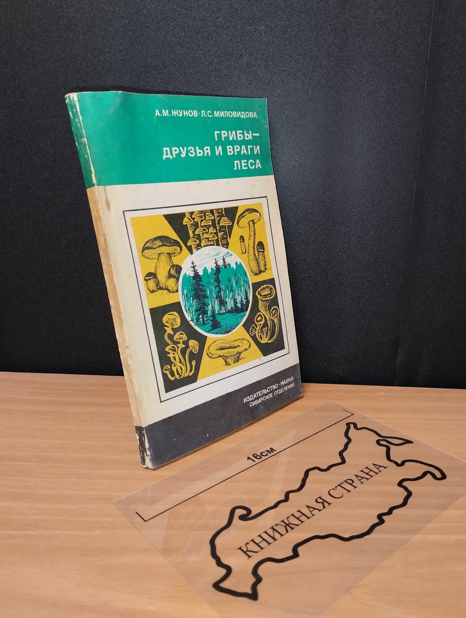 Грибы - друзья и враги леса. Жуков Атео Михайлович. 1980