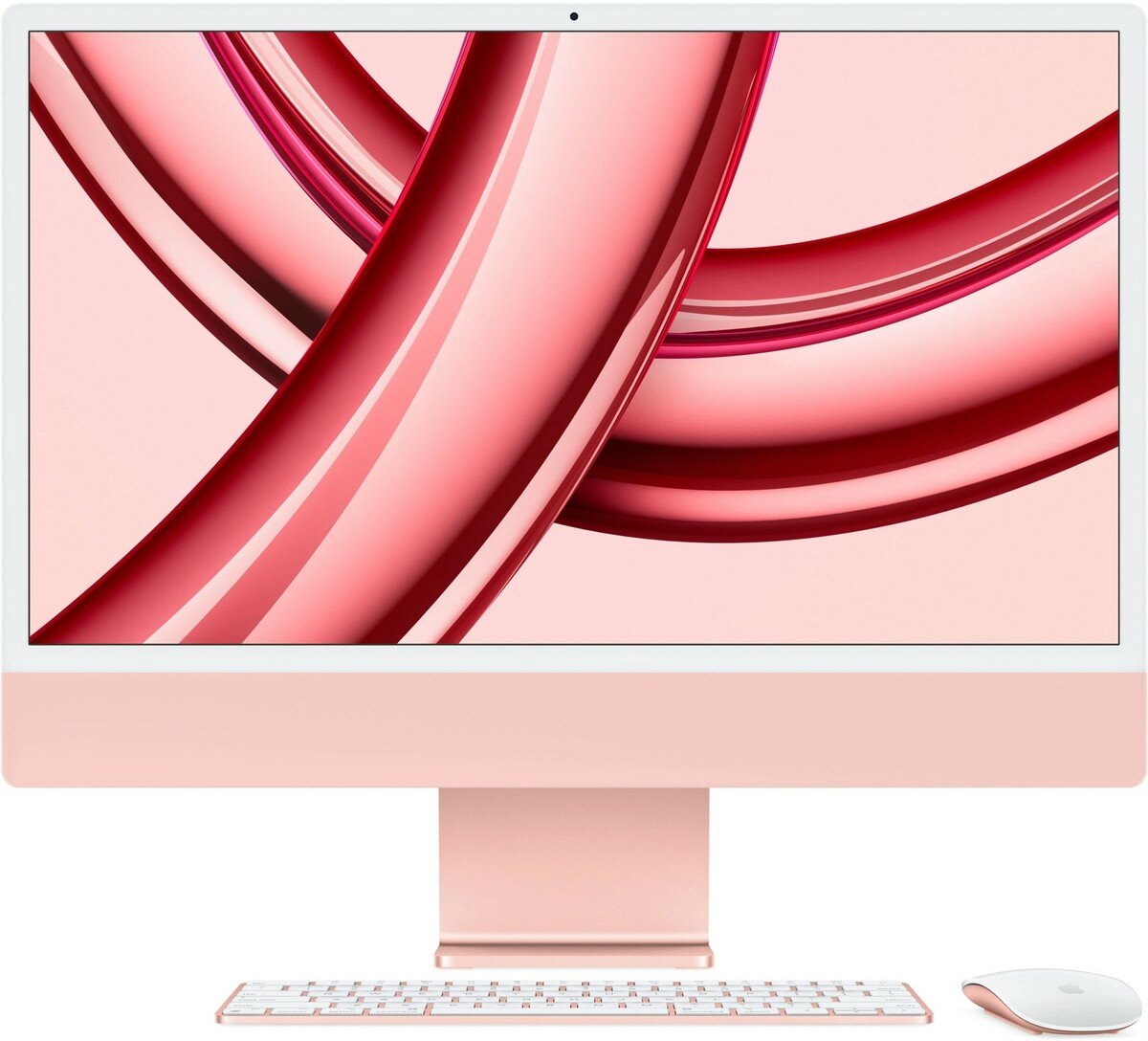 24" Моноблок Apple iMac A2873 4.5K, Apple M3 8 core, 8ГБ 512ГБ SSD, macOS розовый (mqru3hn/a)