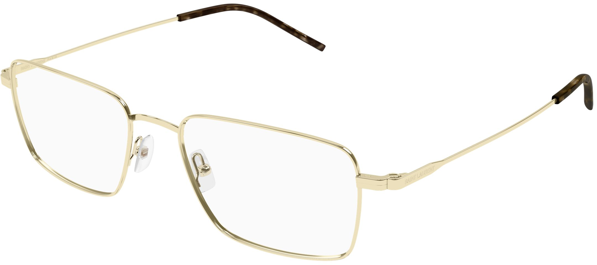 Оправа Saint Laurent SL 844 003, тип оправы ободковая, материал оправы металл, пол унисекс, форма оправы прямоугольная