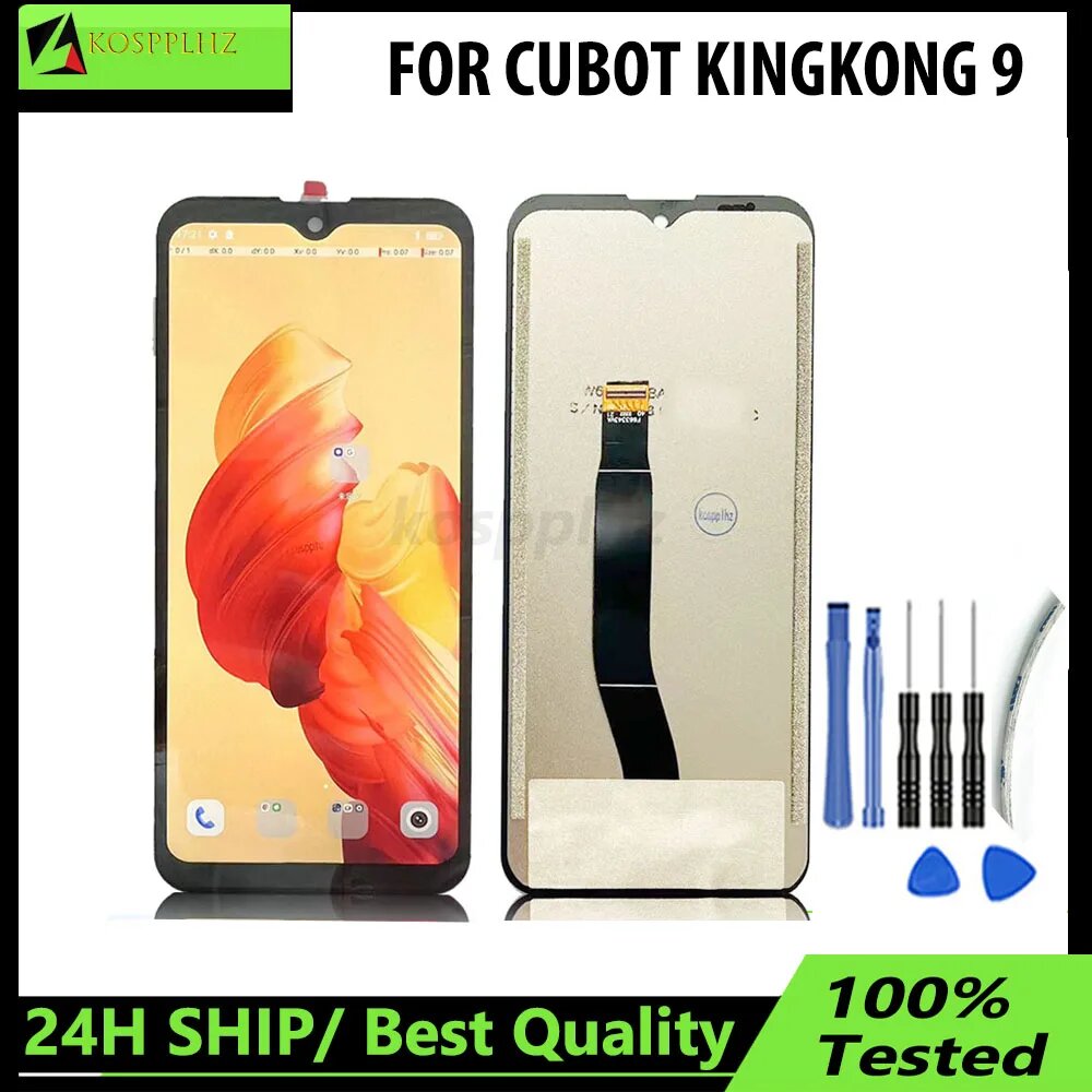 Замена Экрана Cubot King Kong 9 FHD+ LCD С Сенсорным Экраном И Дигитайзером Для Kingkong 9 KINGKONG 9, Емкостный Дисплей