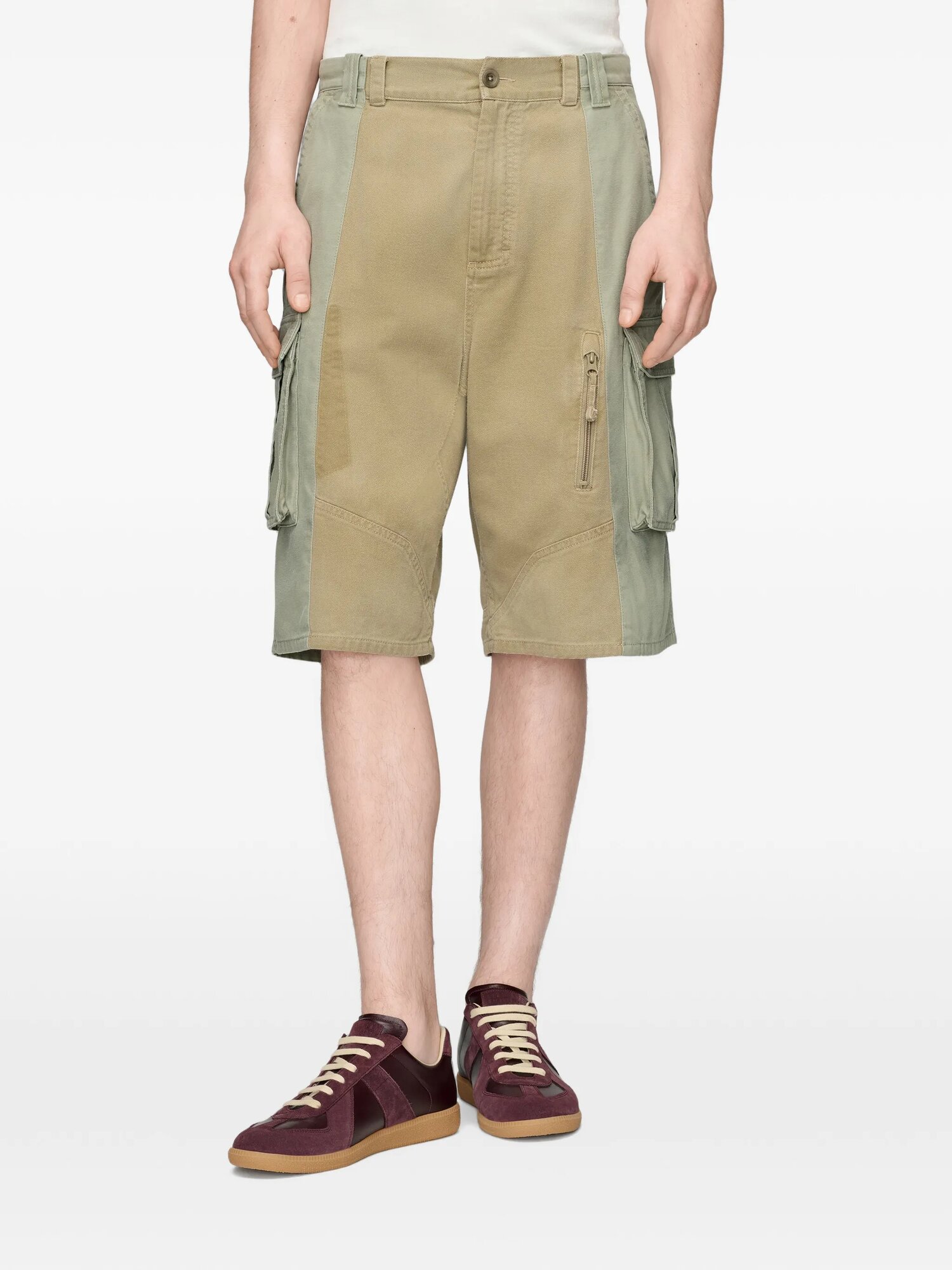 Шорты Maison Margiela Cotton cargo shorts, размер 46 — фото 1
