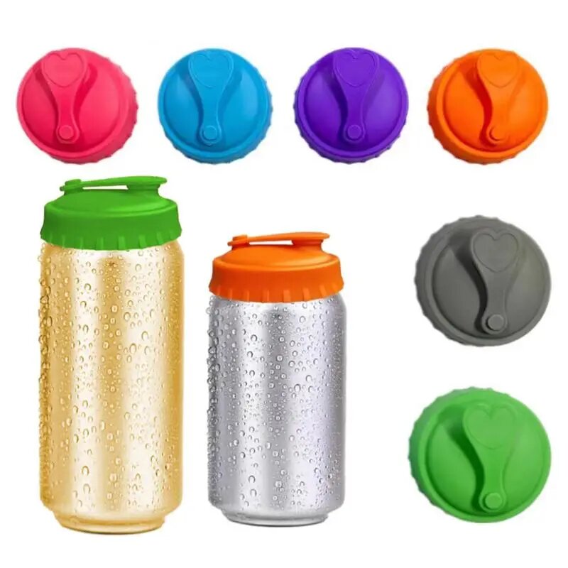 Силиконовая крышка для банок 1 шт. 1pc Purple
