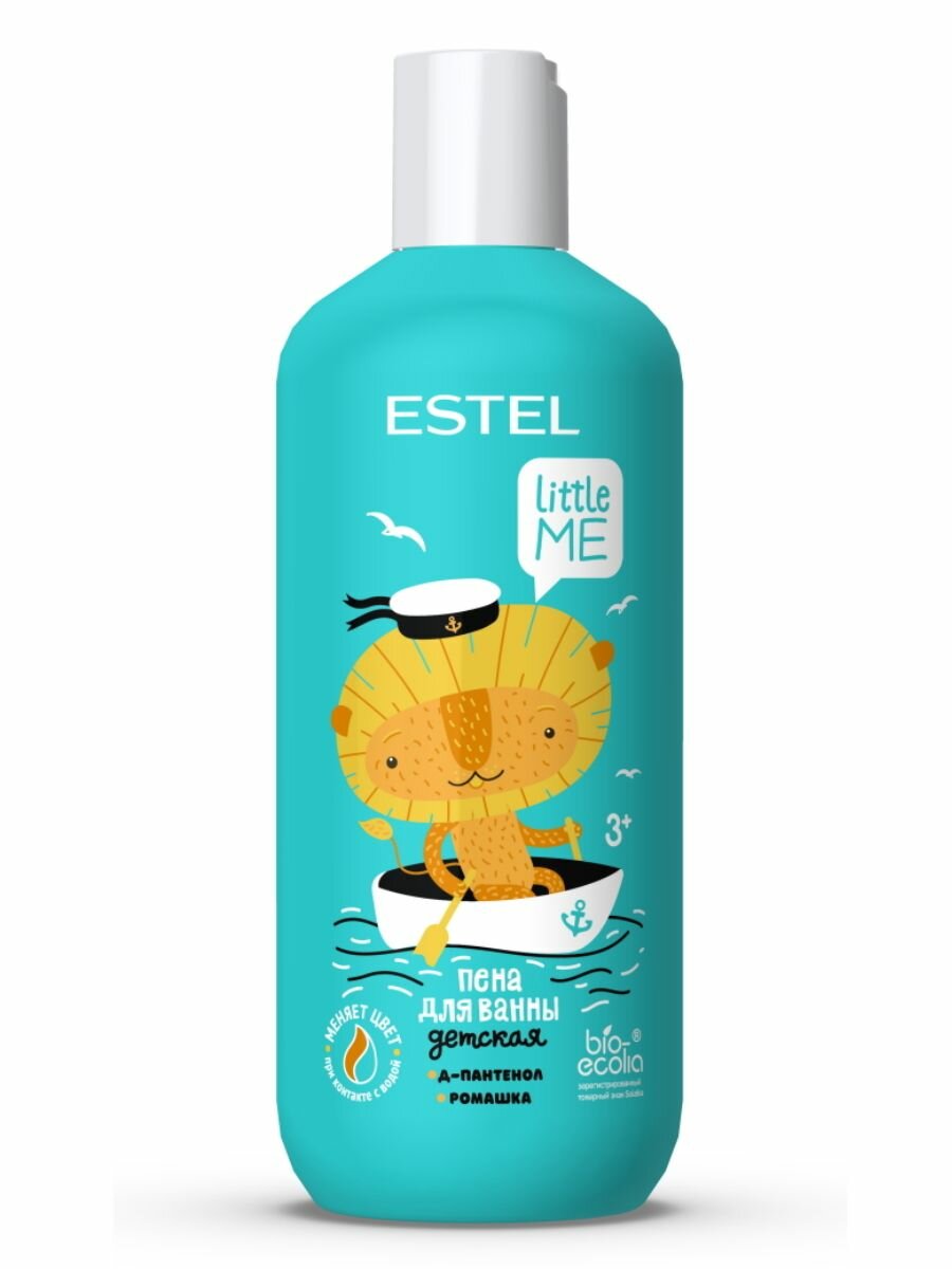 ESTEL PROFESSIONAL Пена для ванн детская LITTLE ME меняющая цвет 400 мл пенка для ванн для детей
