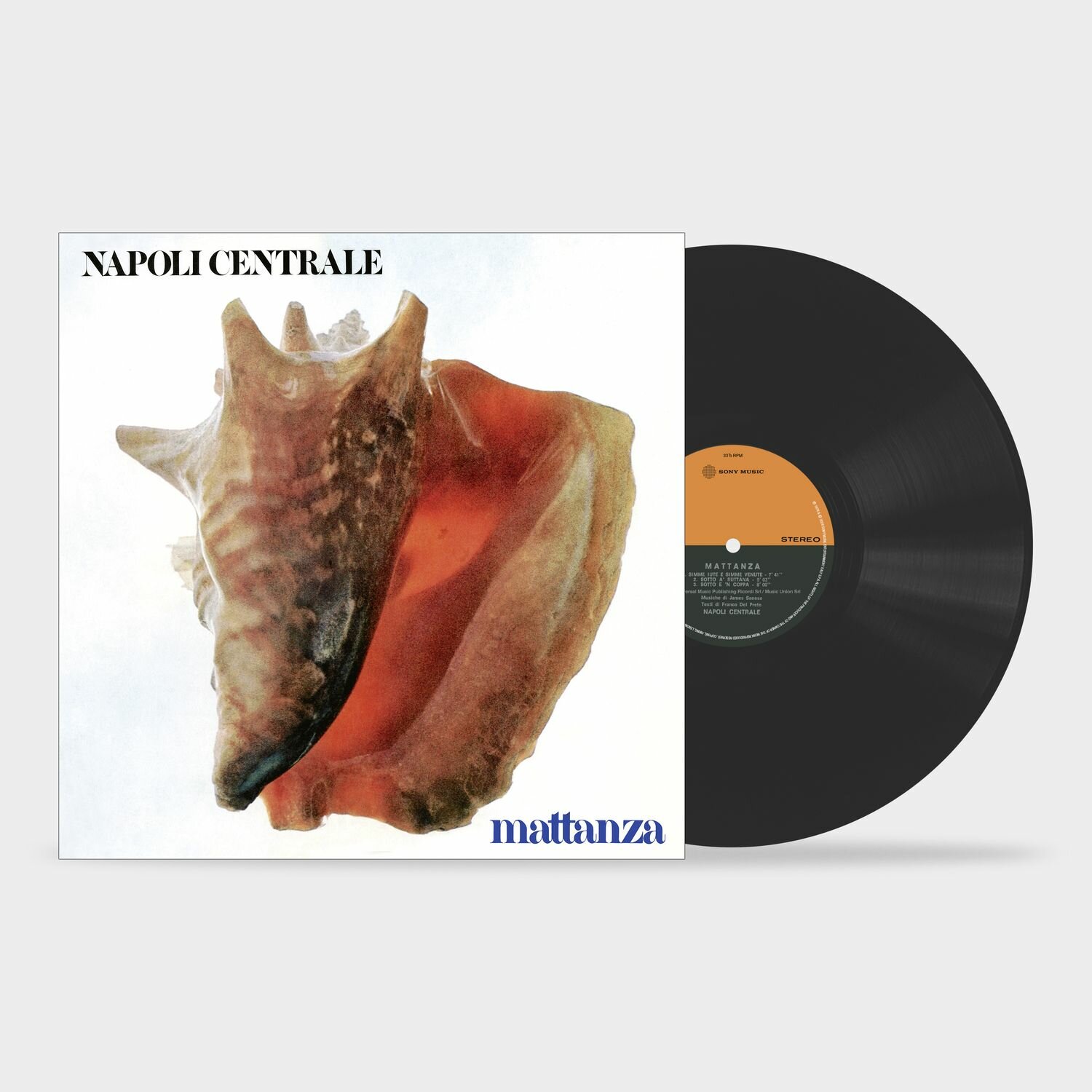 NAPOLI CENTRALE (italo-prog)- Mattanza (LP, 180 Грамм Черный Винил, (Black 192Khz Numerato) Виниловая Пластинка