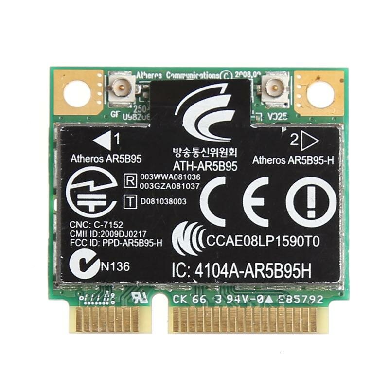 Беспроводной сетевой адаптер 150M Mini PCI-E WiFi 802.11b/g/n HP Atheros AR5B95