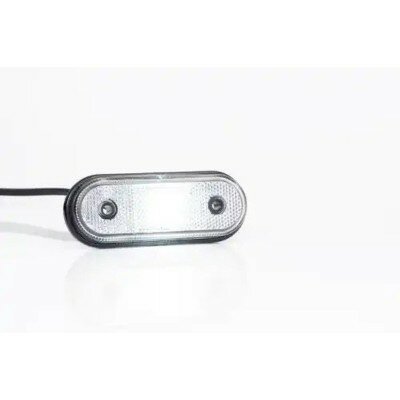 Фонарь габаритный FRISTOM FT-020 B LED Universal белый LED с проводом 2x0,75 мм 12В- 30В