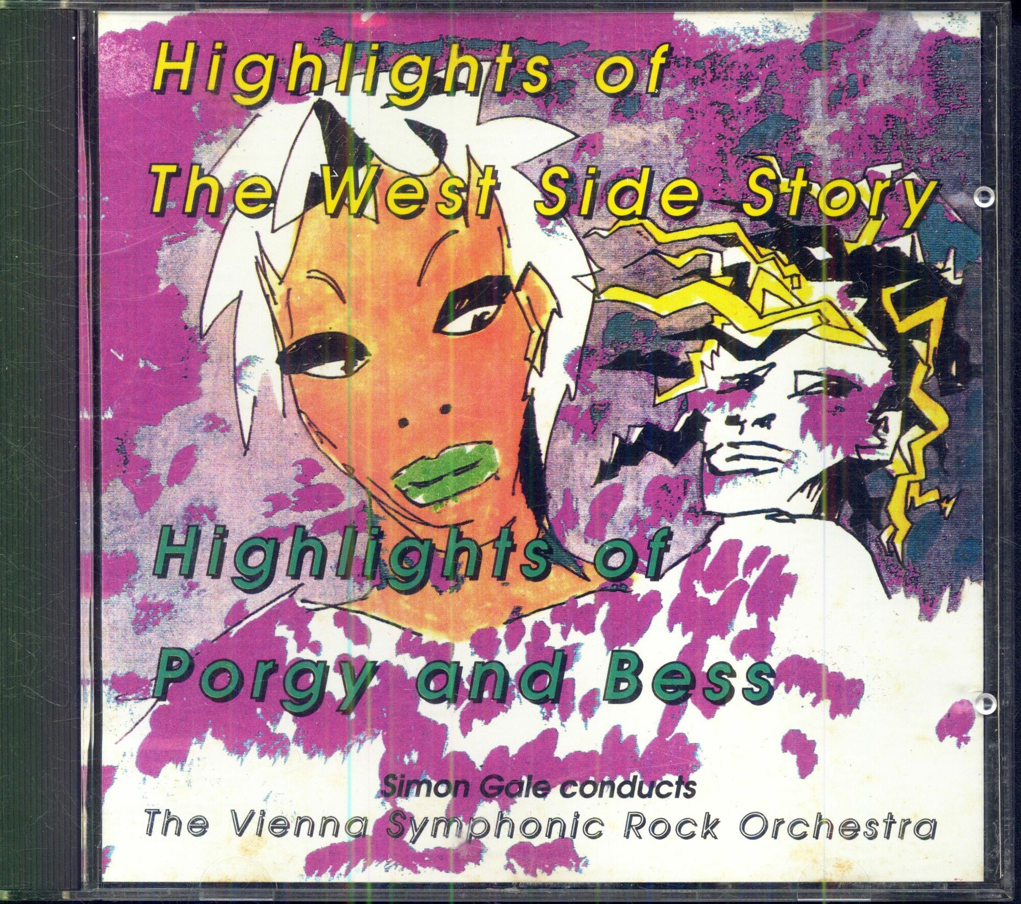 Simon Gale. The Vienna Symphonic Rock Orchestra. Highlights Of The West Side Story / Highlights Of Porgy And Bess (Switzerland, Fortune, CD 3043, 1989) CD диск