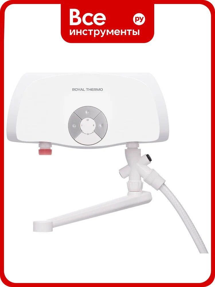 Проточный водонагреватель ROYAL THERMO SmartFix T (5.5 кВ) - кран НС-1588904