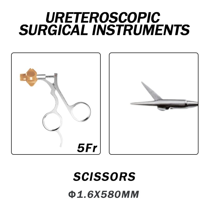 Съемные вращающиеся урологические инструменты Scissors 1.6