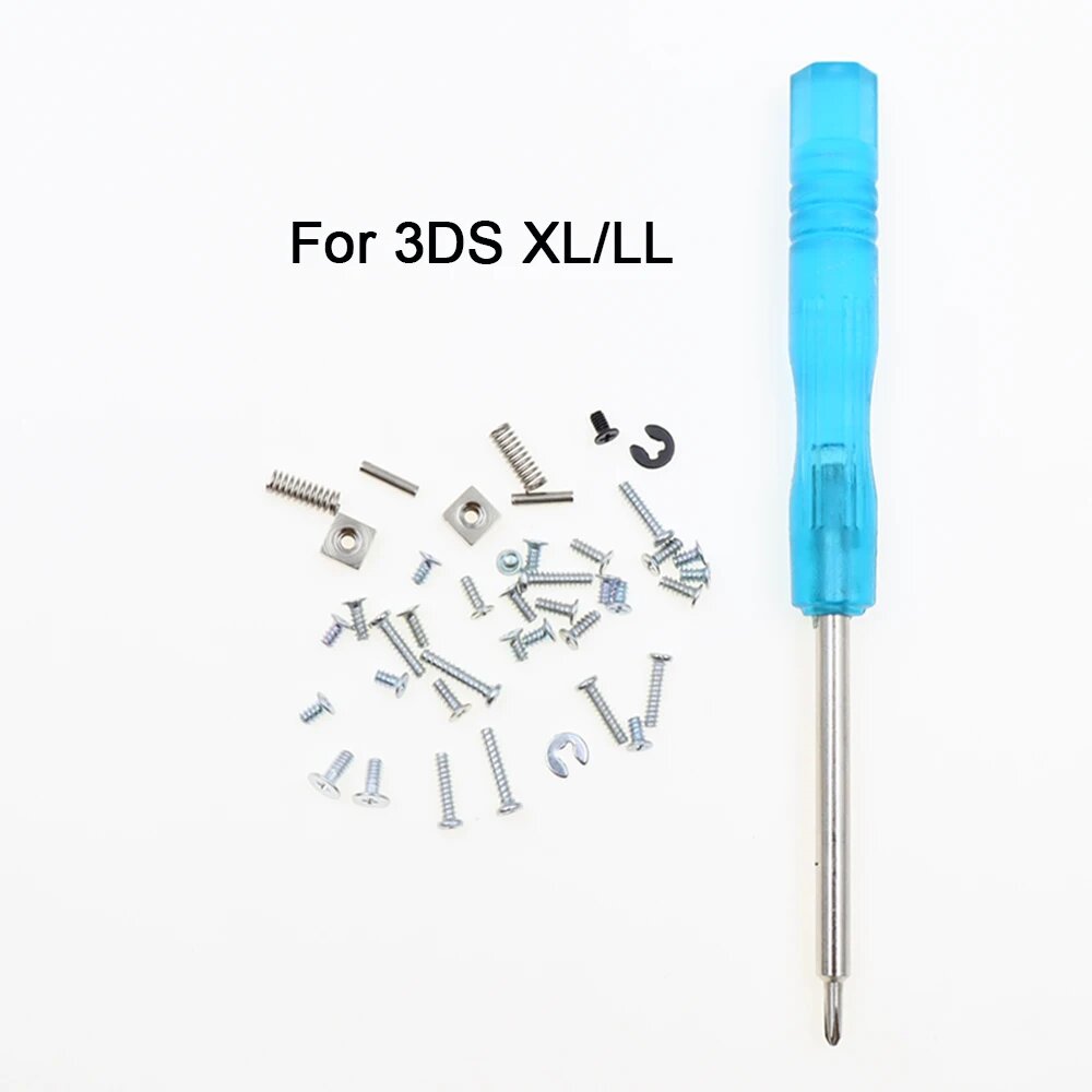 1 комплект сменных винтов с головкой Philips для 3DS XL LL, новый комплект винтов 3DS XL LL Tool