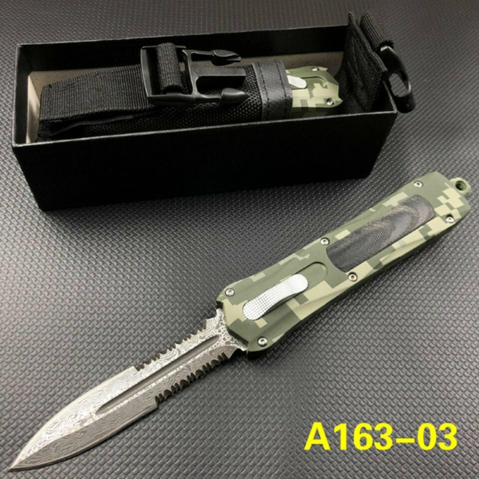 Тактический нож A163 440C