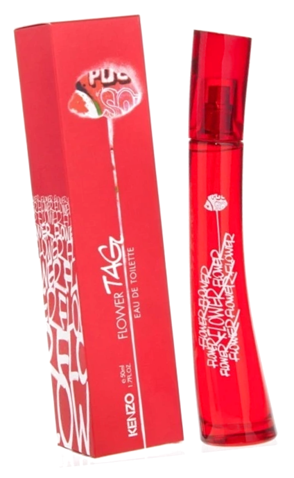 Kenzo Flower Tag туалетная вода для женщин 50 мл - Кензо Флауэр Таг женский парфюм