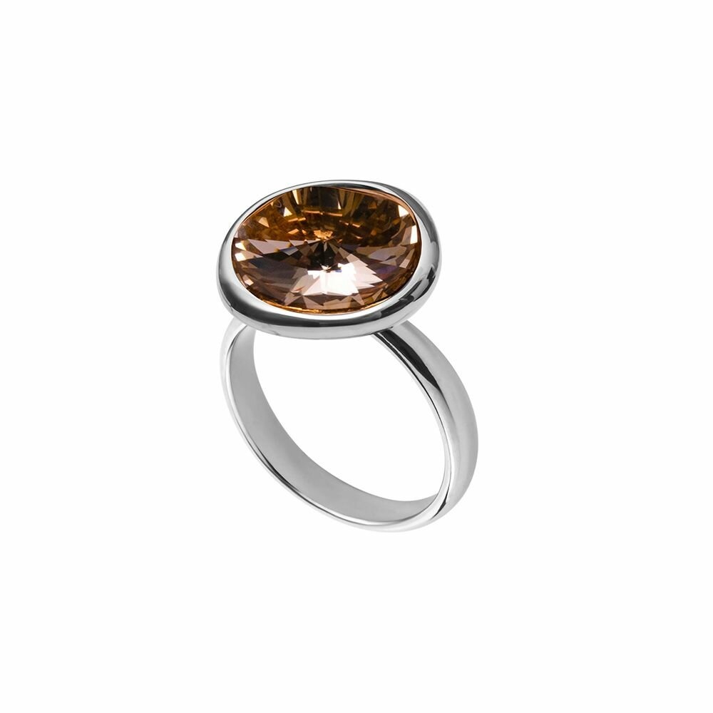 Кольцо, кристаллы Swarovski, стекло