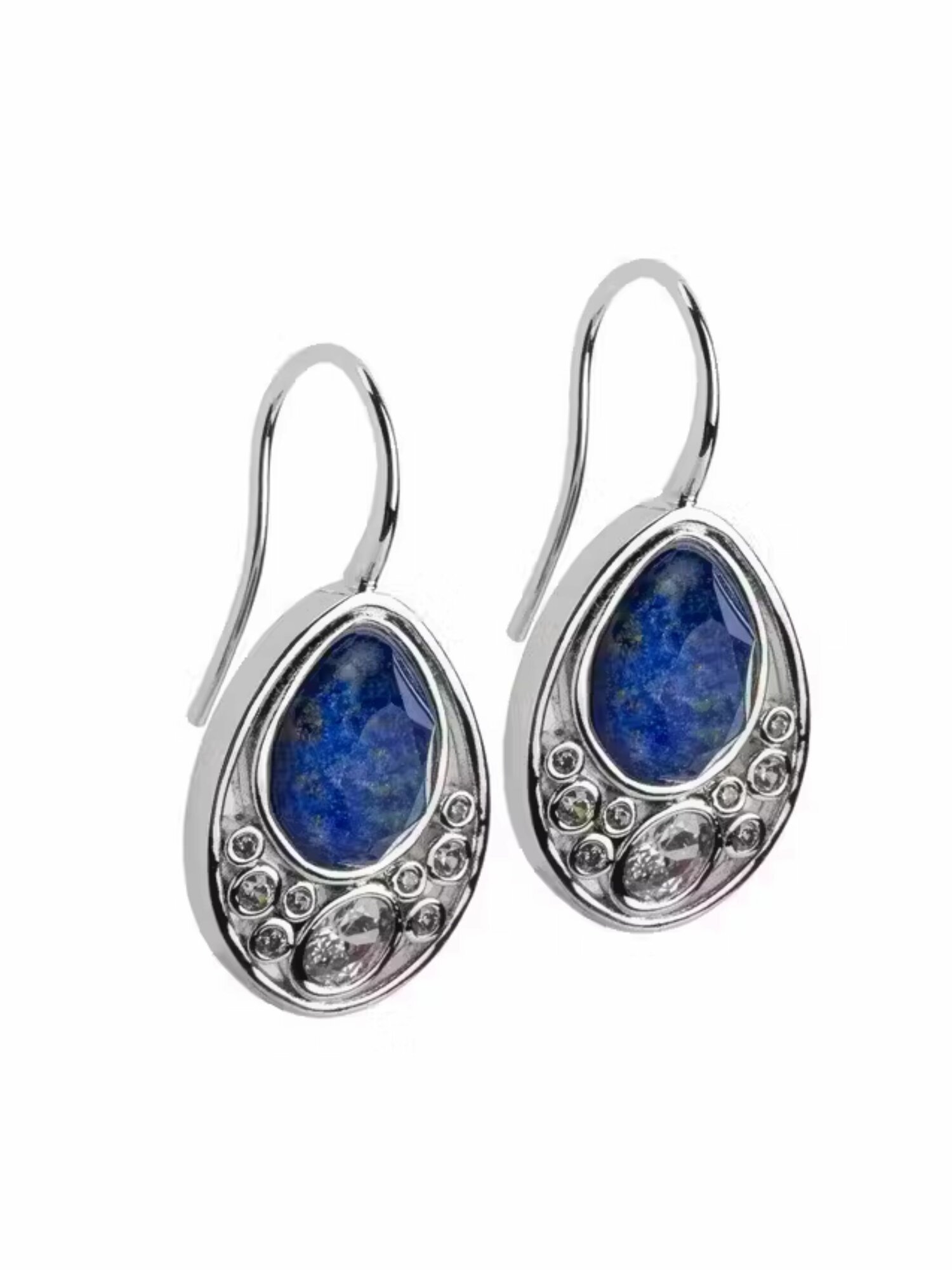 Серьги, кристалл, кристаллы Swarovski