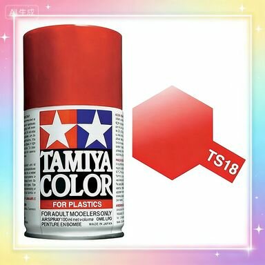 Краска Tamiya TS-18 Metallic Red (Красный металлик)