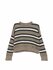 Свитер BRUNELLO CUCINELLI Striped crew-neck sweater, размер 40