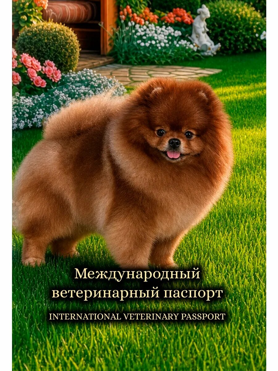 Международный ветеринарный паспорт с аудио-записью