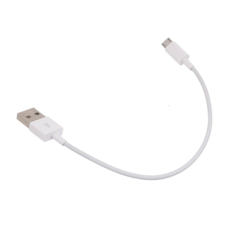 USB-микро кабель 2A для быстрой зарядки телефона и ноутбука, Белый - 20cm