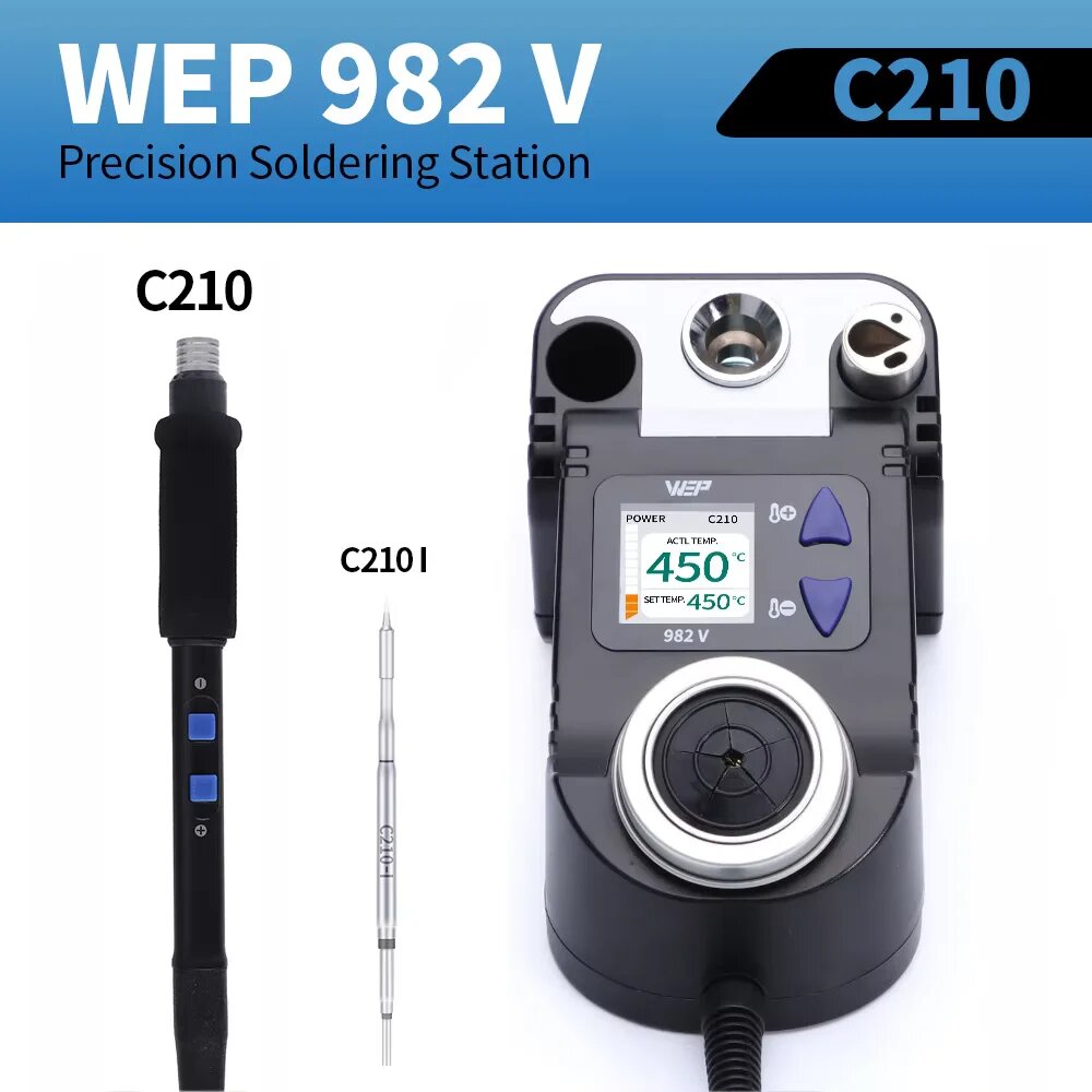 WEP 982V C210 Паяльная Станция, AU, C210 S01