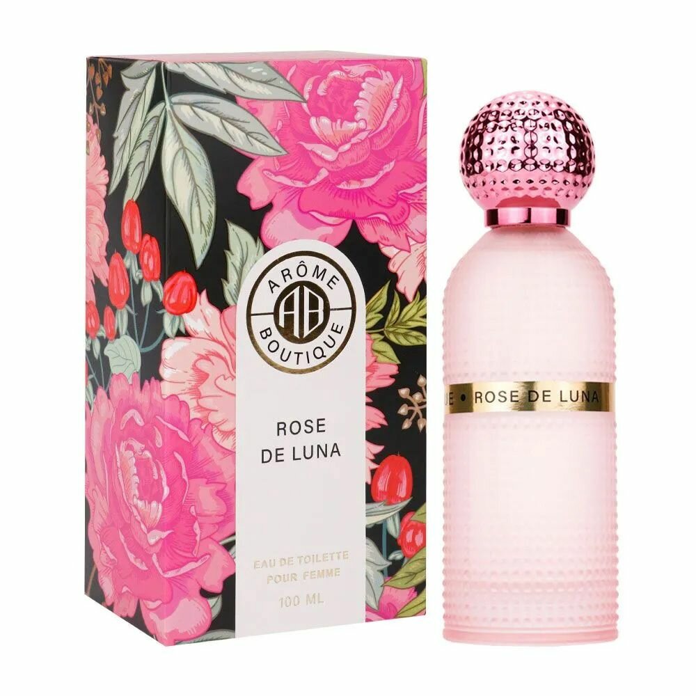 Delta Parfum Arome Boutique Rose De Luna туалетная вода 100 мл / Дельта Парфюм Арома Бутик Роза Де Луна / Лунная Роза