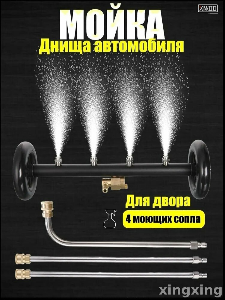 Эксклюзивная насадка для мойки авто днища
