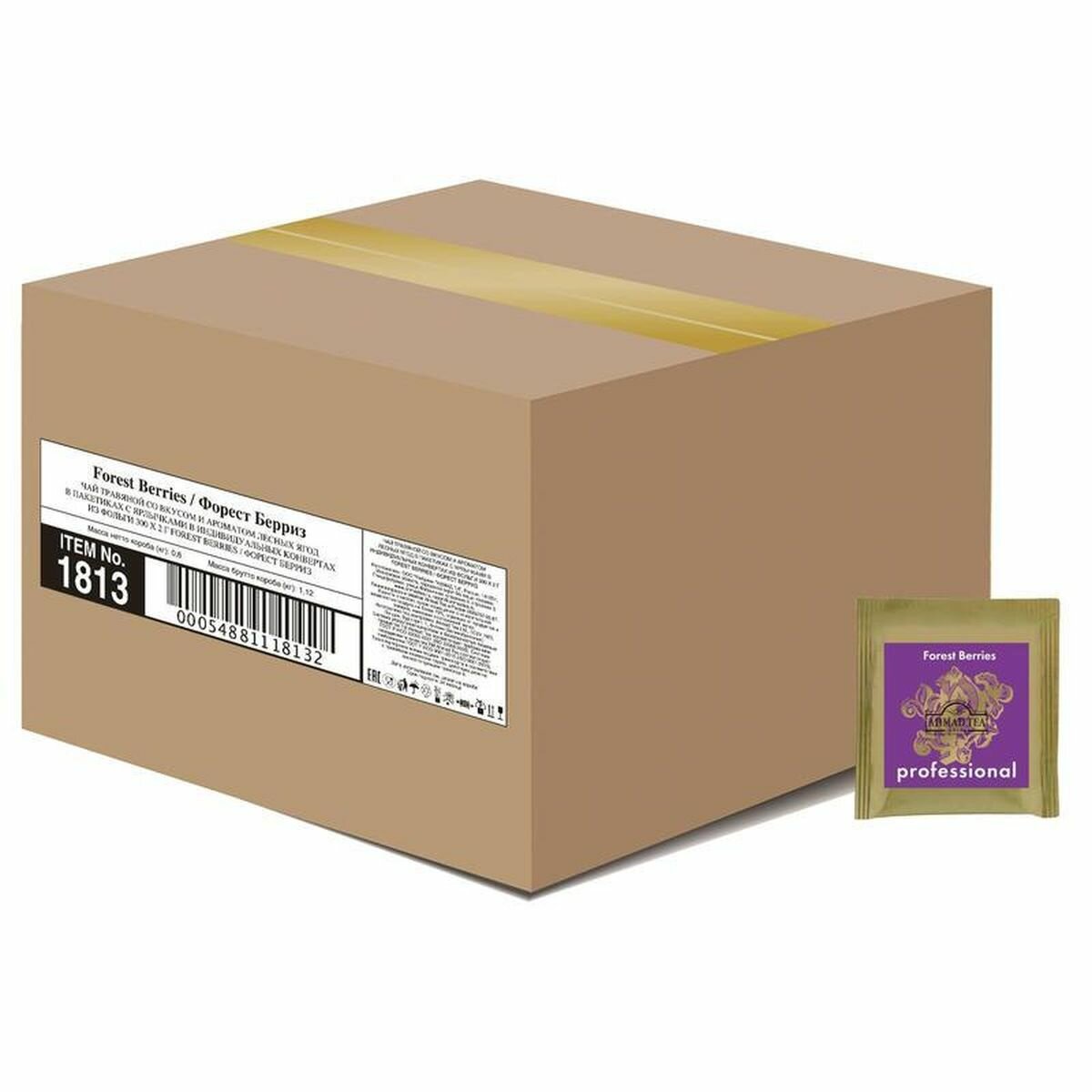 Чай Ahmad Tea Professional Forest Berries травяной 300 пакетиков