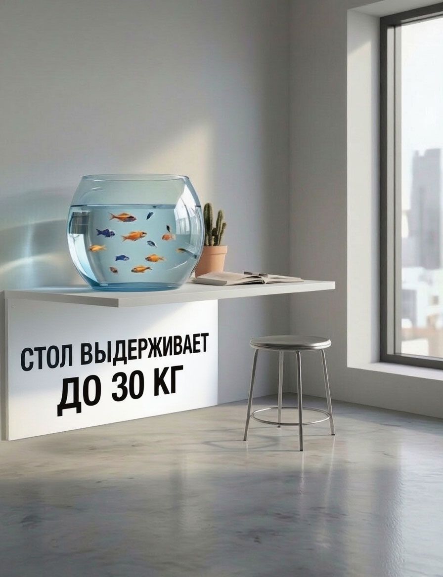 Откидной стол 60*40см — фото 1