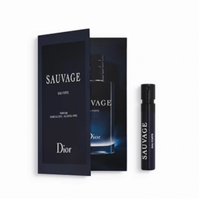 Мужские духи миниатюра Dior Sauvage Eau Forte 1 мл / Кристиан Диор Саваж Форте