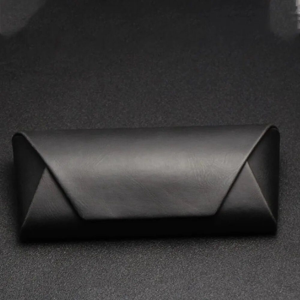 Футляр для очков из искусственной кожи Black