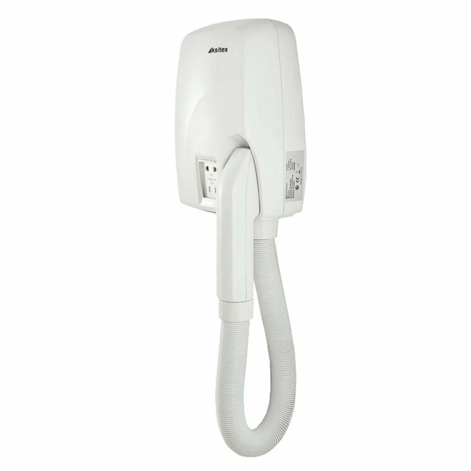 Фен для волос KSITEX, 1200 Вт, цвет белый, (F-2000 H-4027/1)