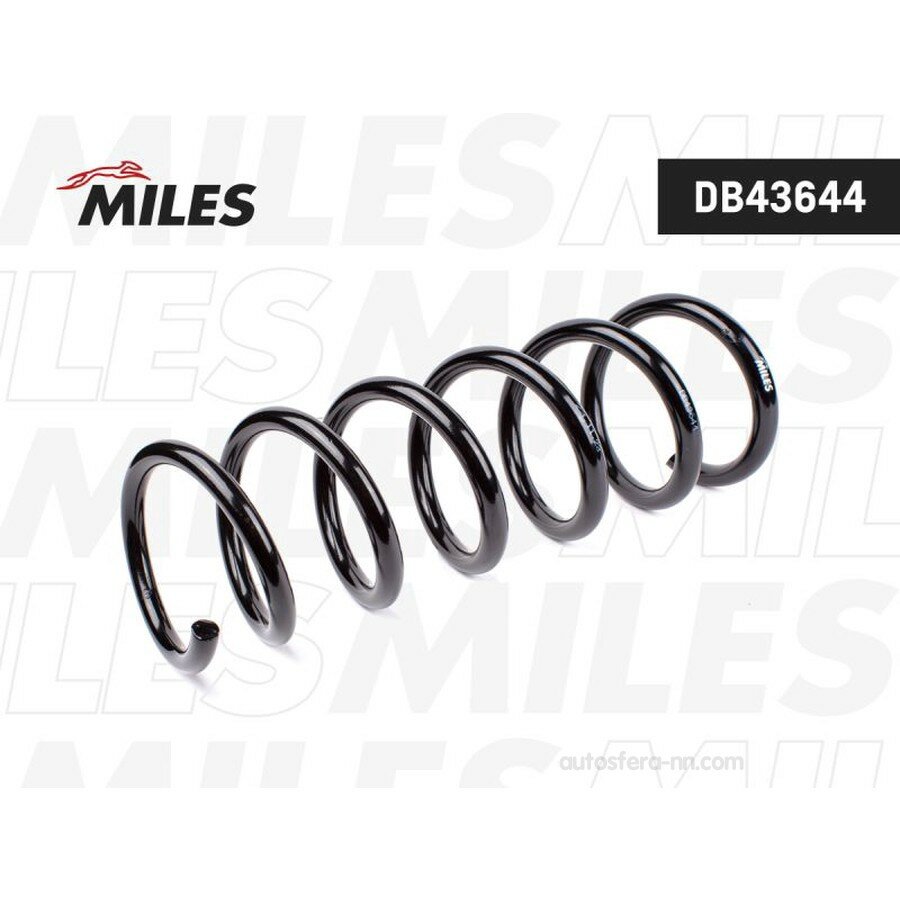 MILES DB43644 Пружина подвески VW TOUAREG 10-18 задняя