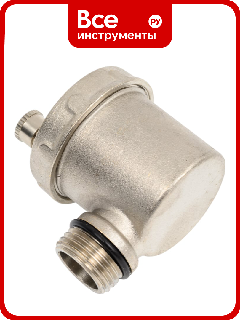 Воздухоотводчик автоматический угловой Gappo 1/2" x 10 бар - 110℃ G1460, товара