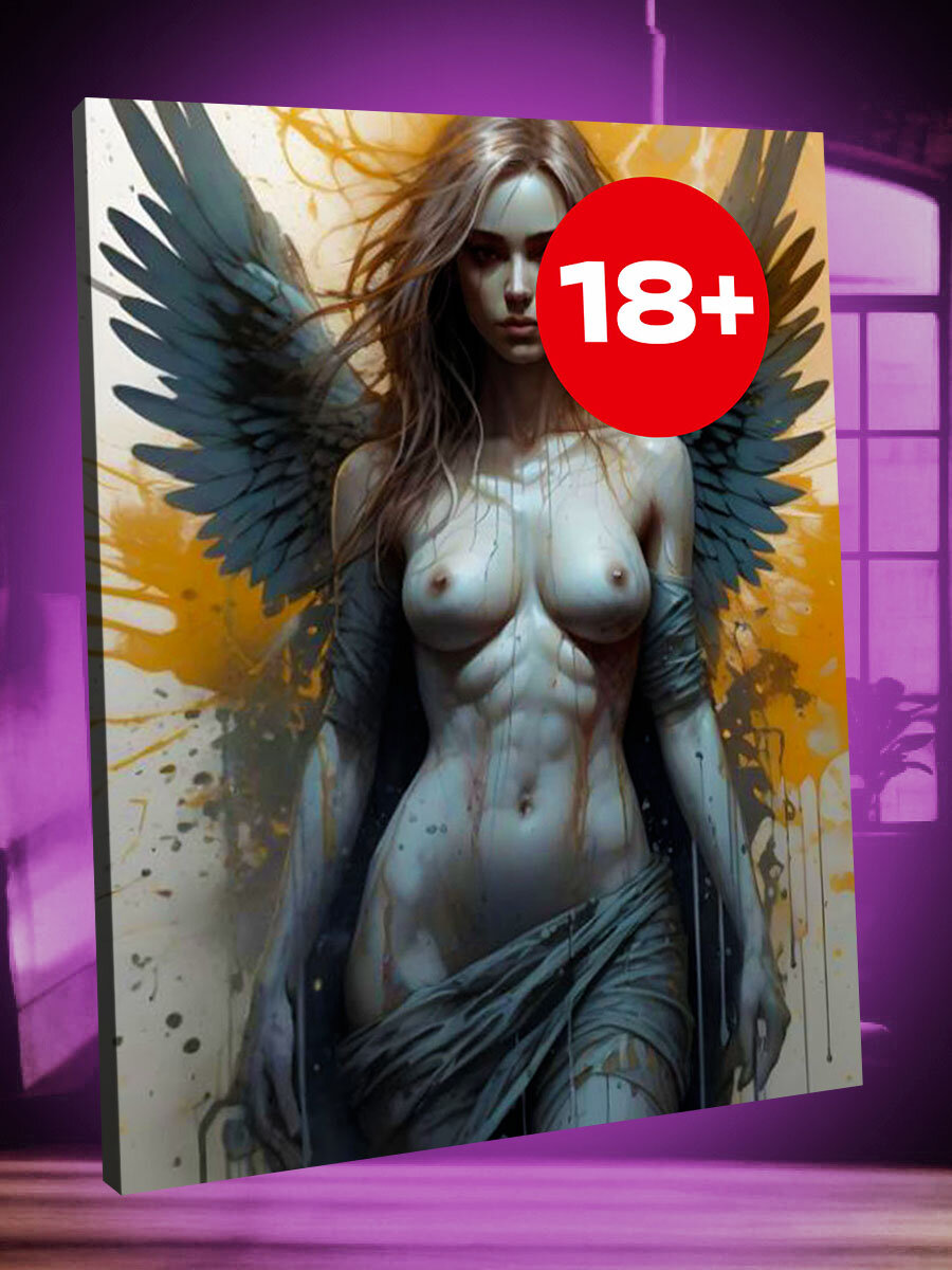 Интерьерная картина 18+