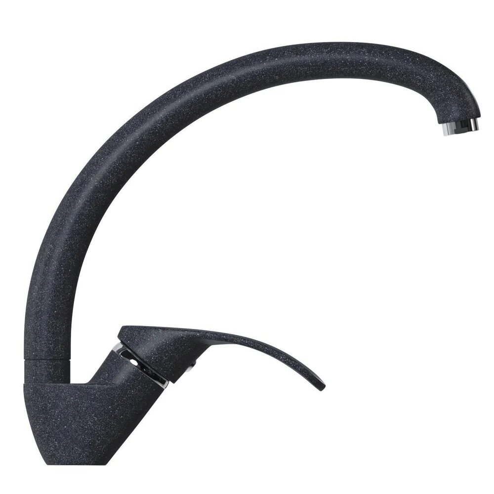 Смеситель для кухни 35к MIXLINE ML-GS02 (343) антрацит, высокий излив