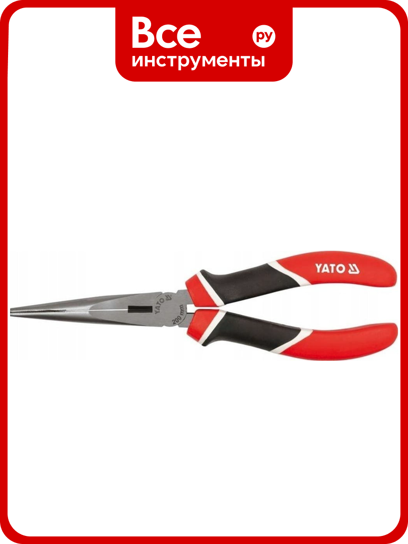 Тонкогубцы YATO 200мм CRV YT-1944 37141944 092 1