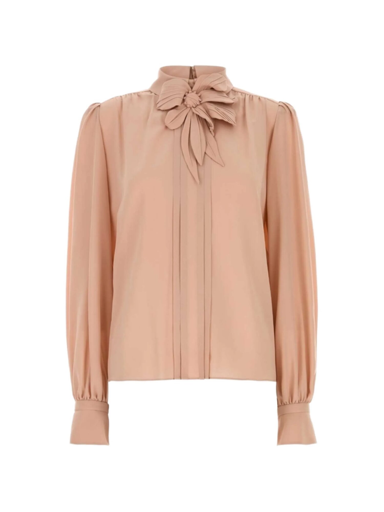 Блуза Bow-detail pleated blouse