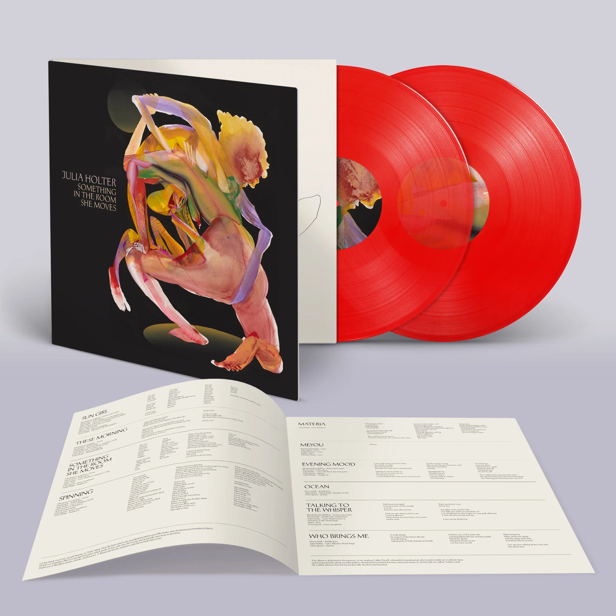Julia Holter - Something In The Room She Moves (Red 2LP) - новая виниловая пластинка