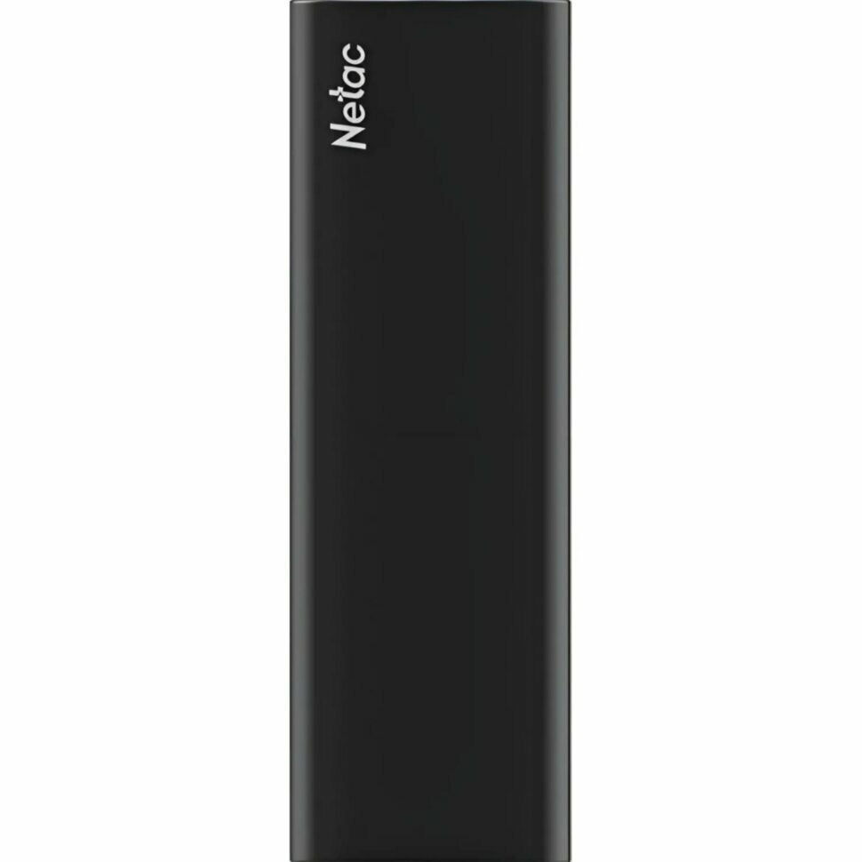 Портативный SSD Netac 250Gb/USB-C/EXT/Black (NT01ZSLIM-250G-32BK), 1881794