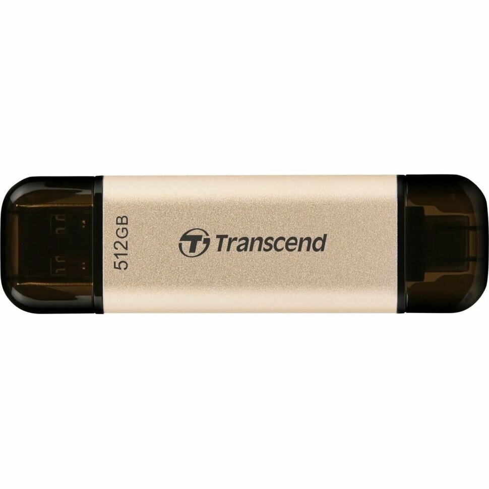 Флеш-память Transcend Jetflash 930С (TS512GJF930C)512GB/USB3.2/золот/черн, 2062405