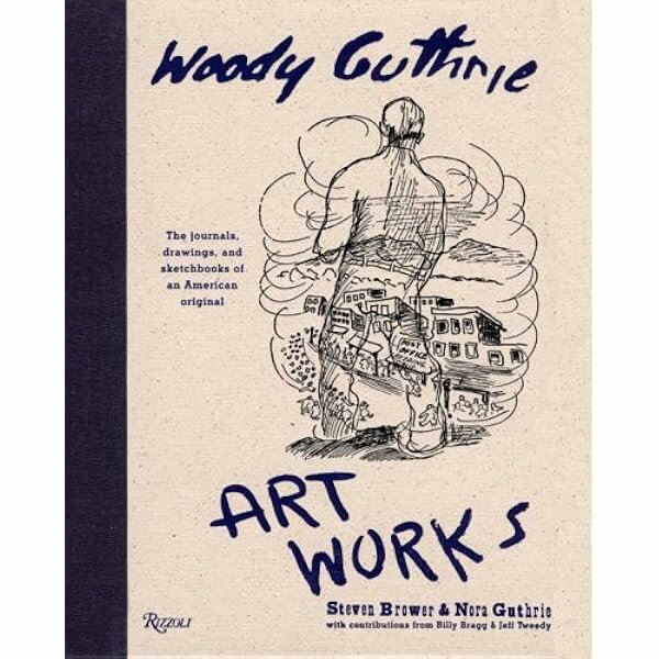 Woody Guthrie Artworks，Reprinted paperback book