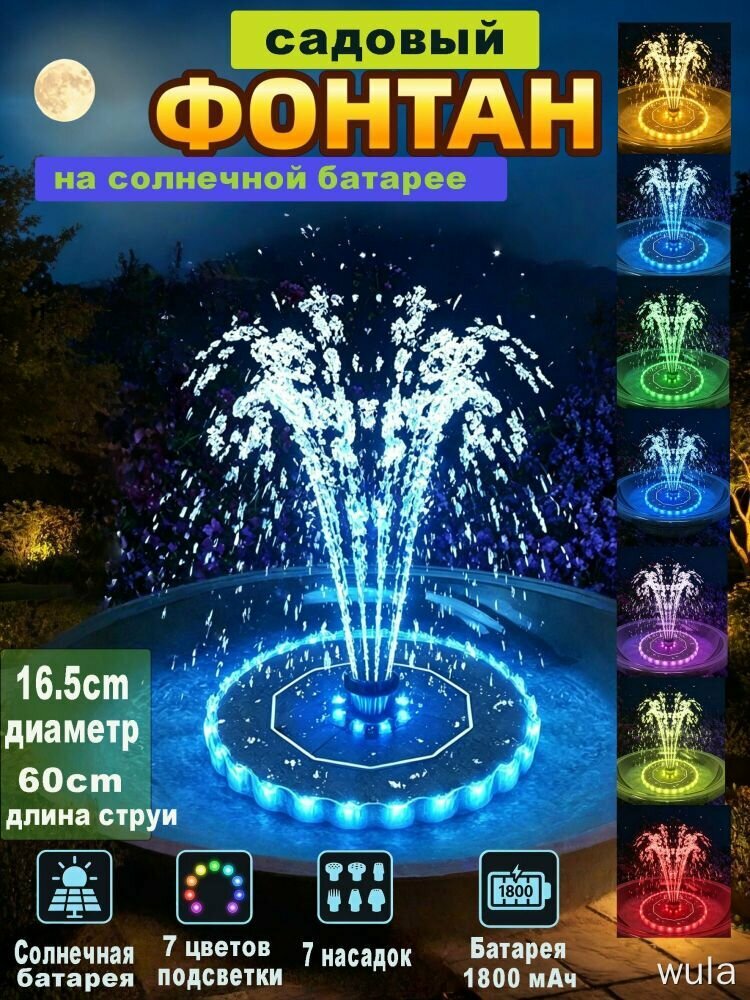 Фонтан садовый