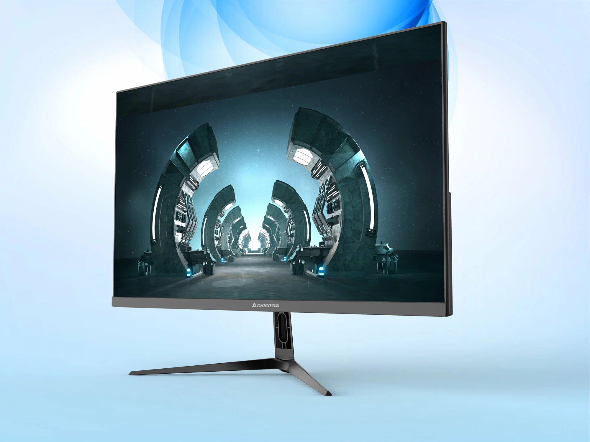 Игровой монитор Chigo Display F24-F200B1, IPS, 1920x1080, 200Гц, 24', черный