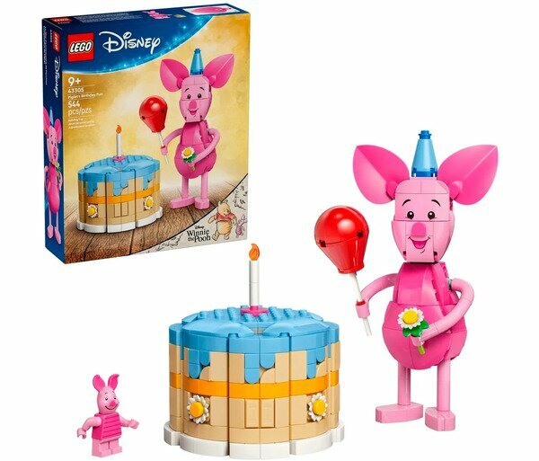Конструктор LEGO Disney 43305 Веселье на день рождения Пятачка (Lego 43305)