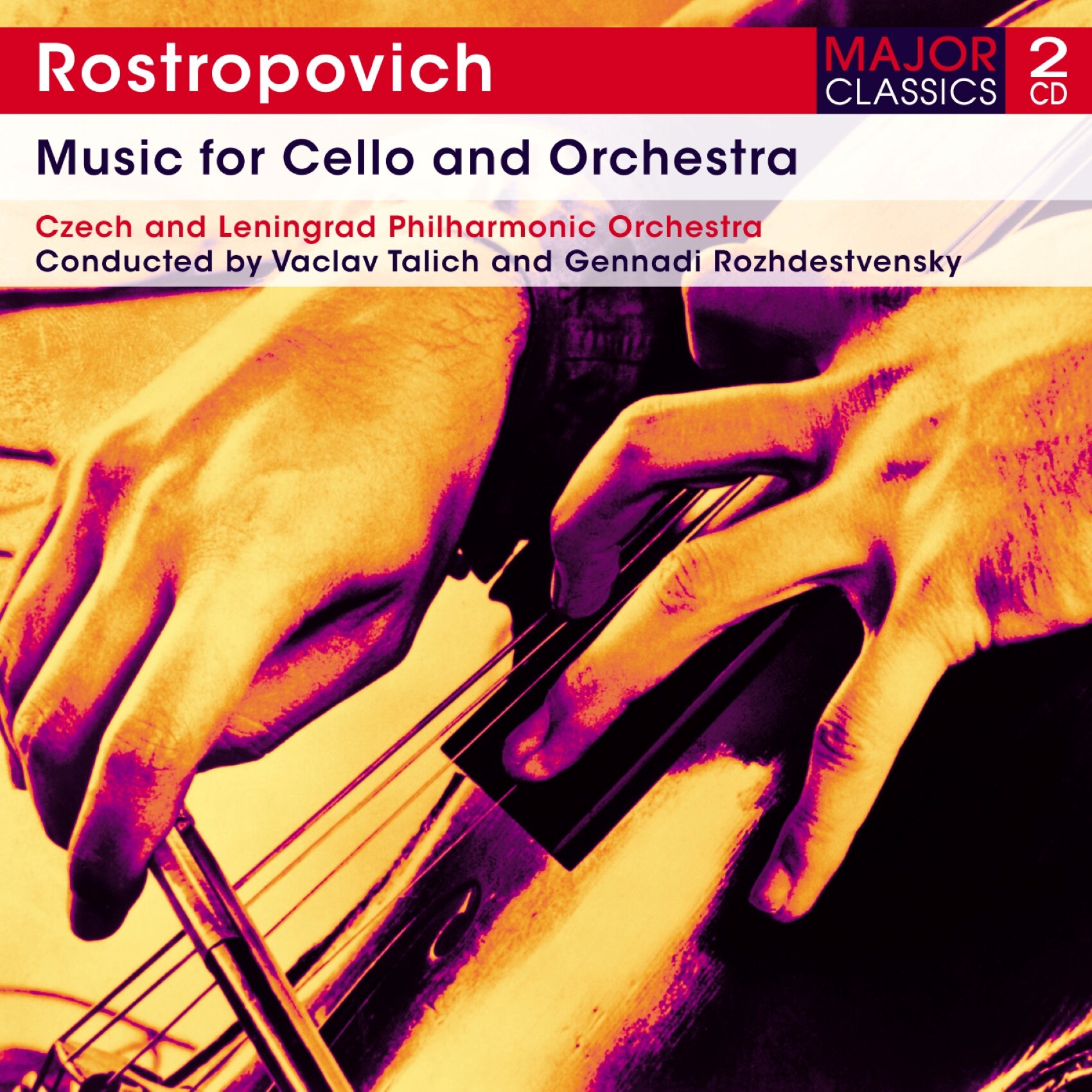 Компакт-диск Mstislav Rostropovich - Music For Cello And Orchestra (2CD)