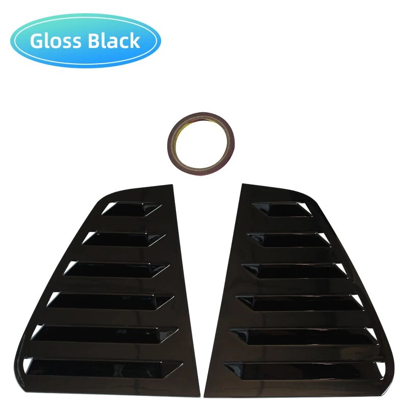 Пара Спойлеров Для VW Golf 5 6 7 MK5 MK6 MK7 MK7.5 2003-2020, Накладки На Задние Golf 7 Glossy Black