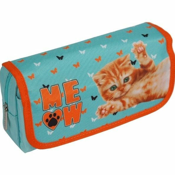 Пенал "deVENTE. Meow" 20,5x9,5x7 см, прямоугольный