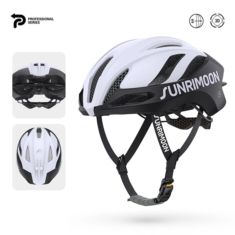 Sunrimoon S42 Michael шлем для велоспорта M, white-black