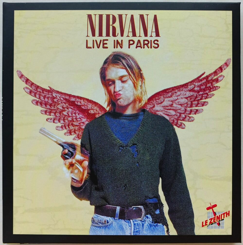 NIRVANA Live in Paris 1994 In Utero Tour limited edition 2CD set (компакт диск)