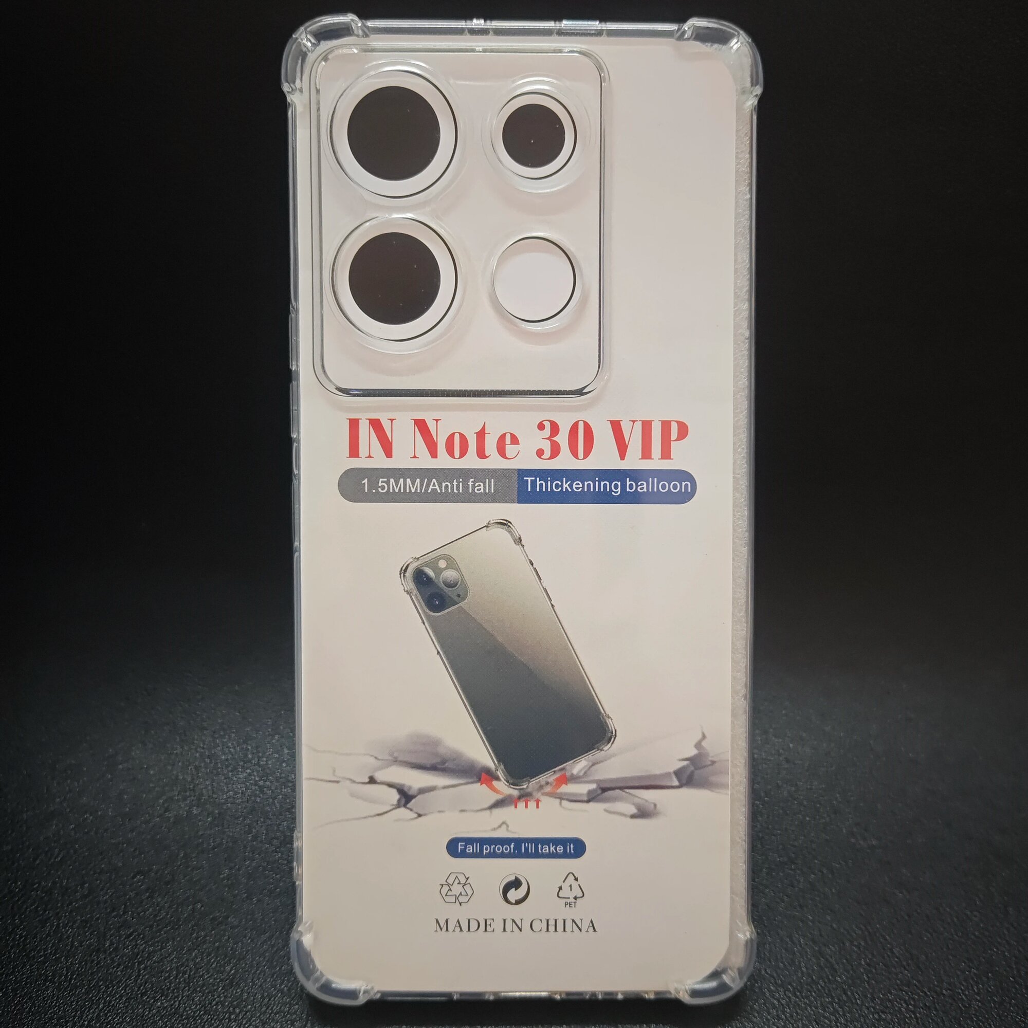 Чехол Для Телефона Infinix Note 30 VIP С Усиленной Защитой, Прочный Прозрачный Дизайн, Защита От Падений С Четырех Сторон
