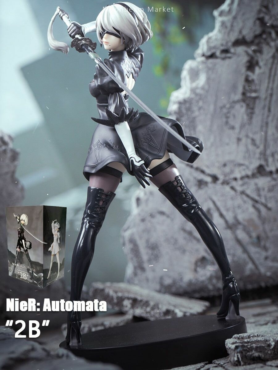 Фигурка Ниер: Автомата No. 2 Type B NieR: Automata 2B 18CM Black